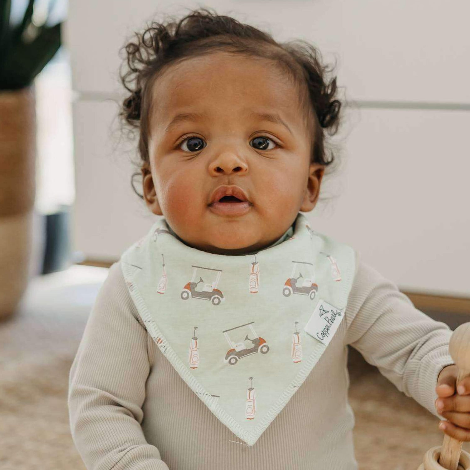 4 Pack Baby Bandana Bibs - Bogey – Copper Pearl