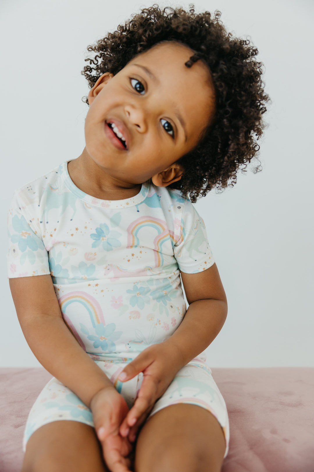 2pc Short Sleeve Pajama Set - Whimsy – Copper Pearl