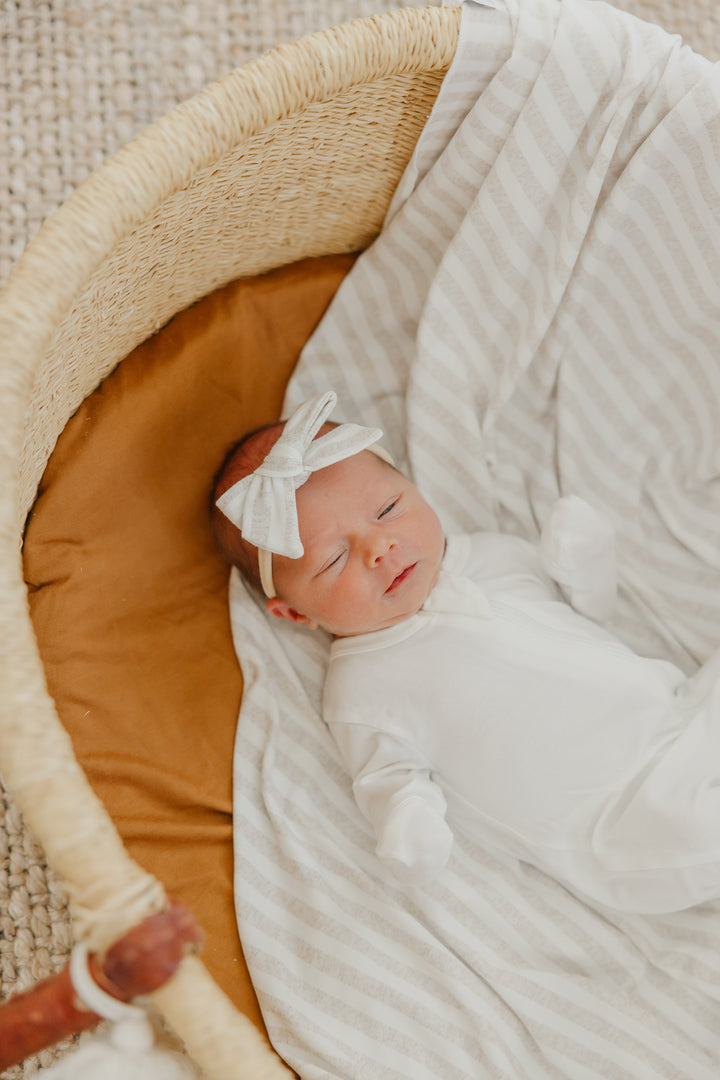Classic Baby Bow - Coastal – Copper Pearl