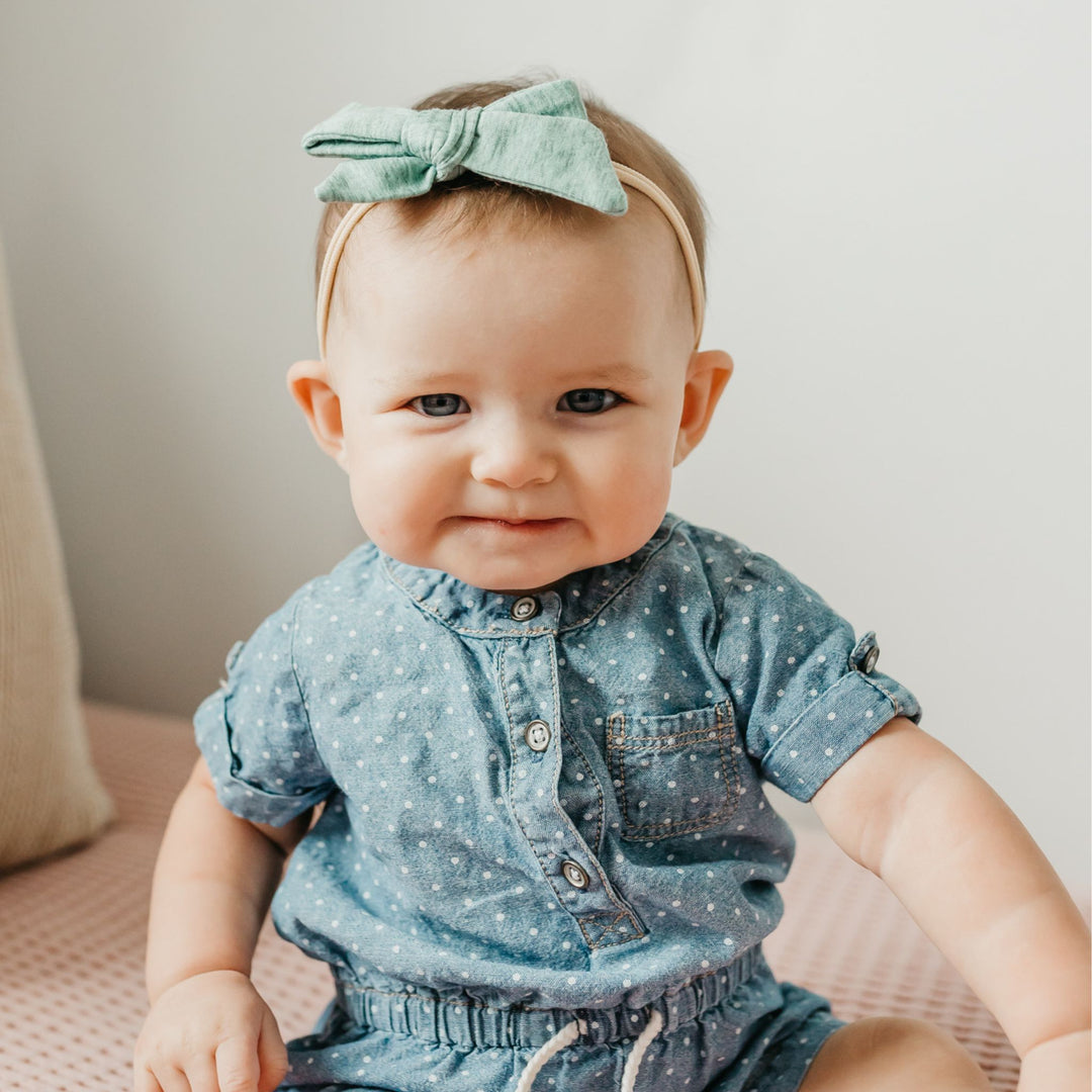 Classic Baby Bow - Emerson – Copper Pearl