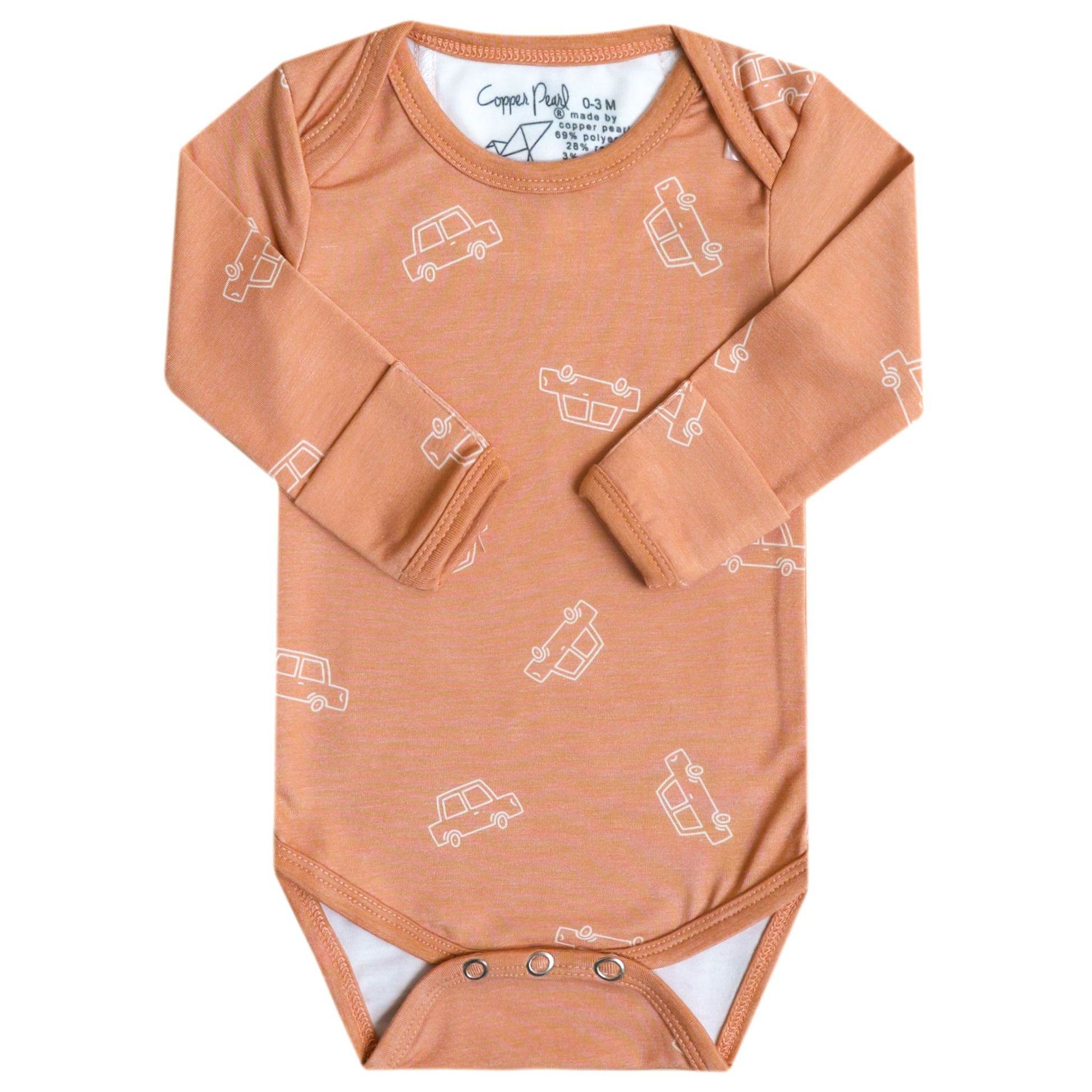 Long Sleeve Bodysuit - Cooper – Copper Pearl