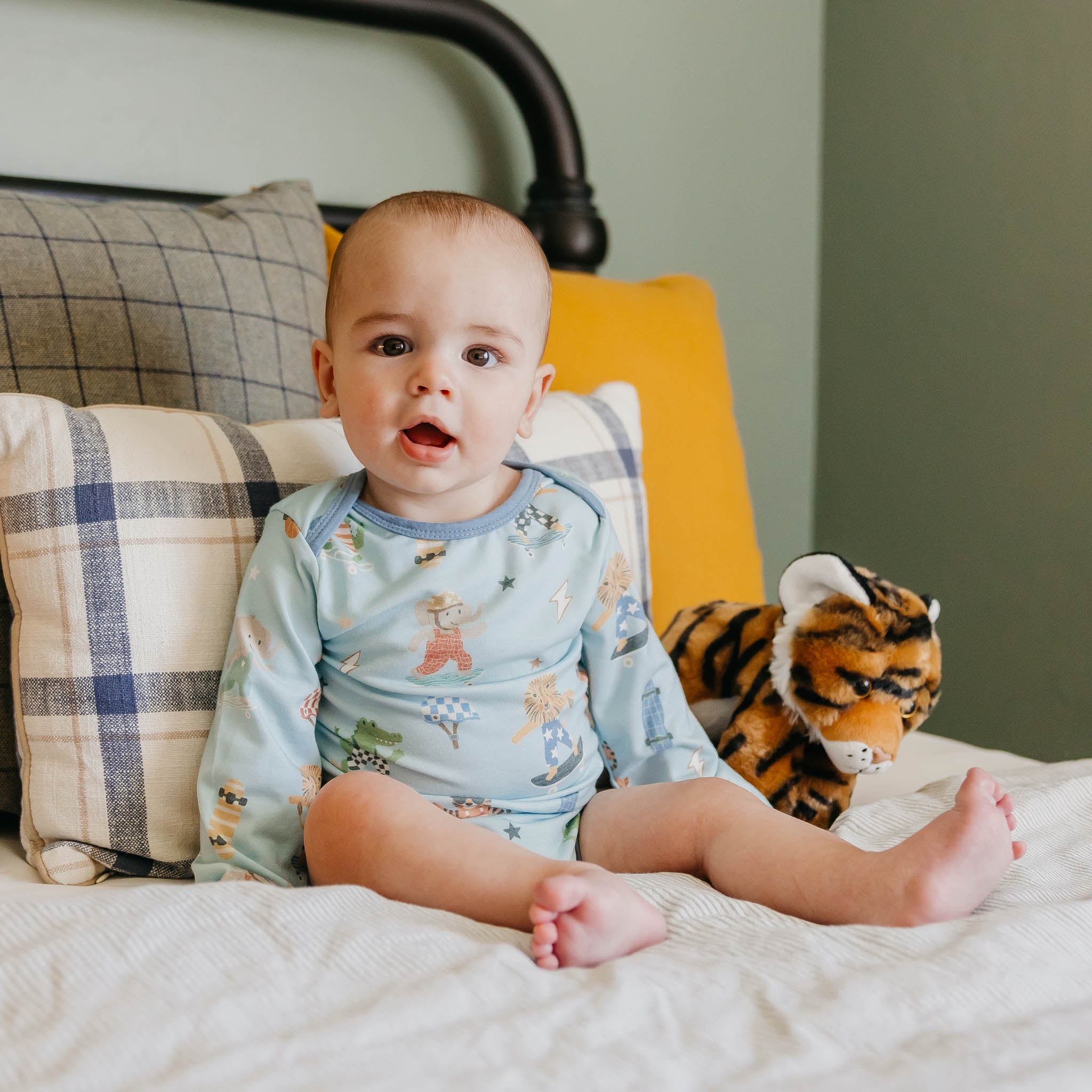 Long Sleeve Bodysuit - Tanner – Copper Pearl