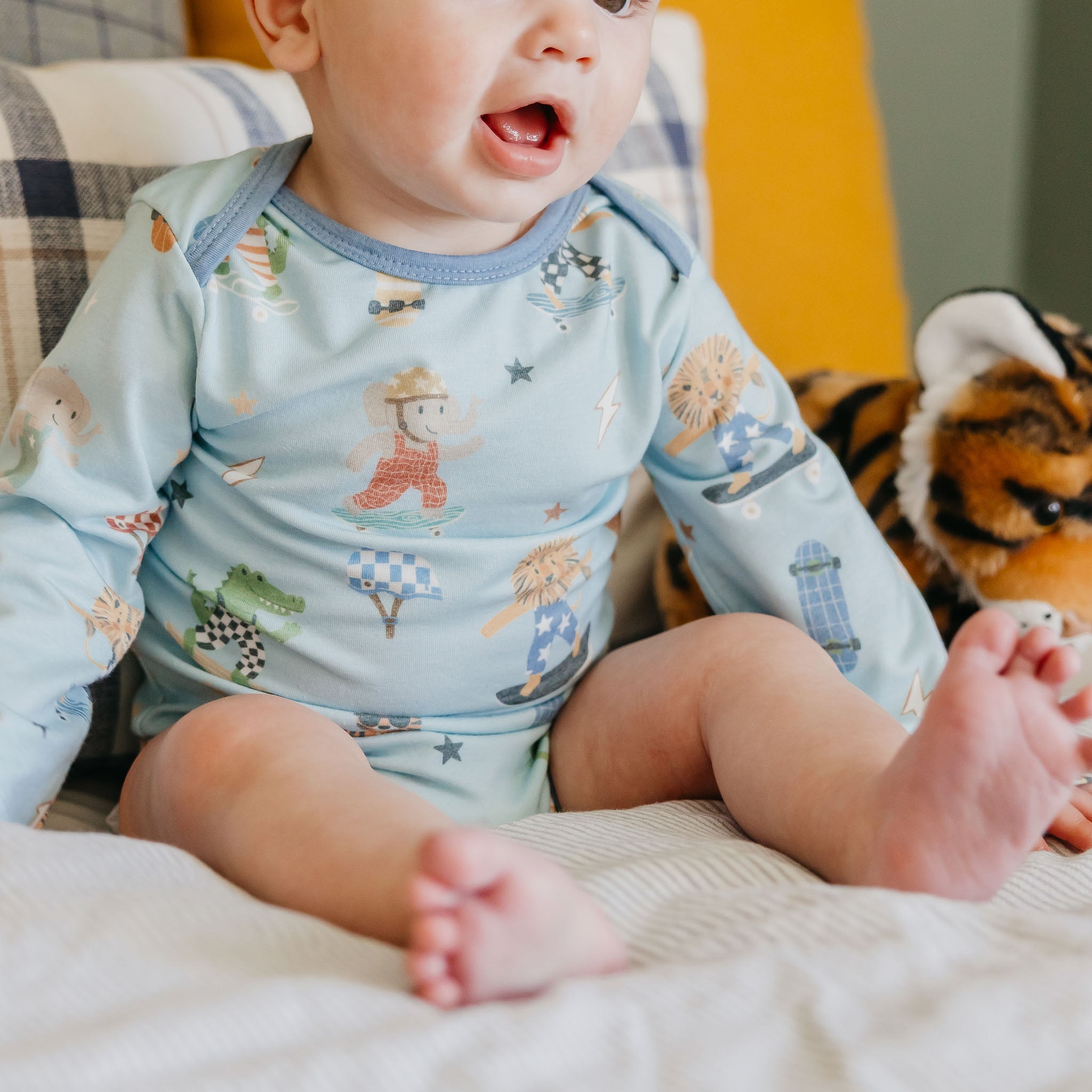 Long Sleeve Bodysuit - Tanner – Copper Pearl
