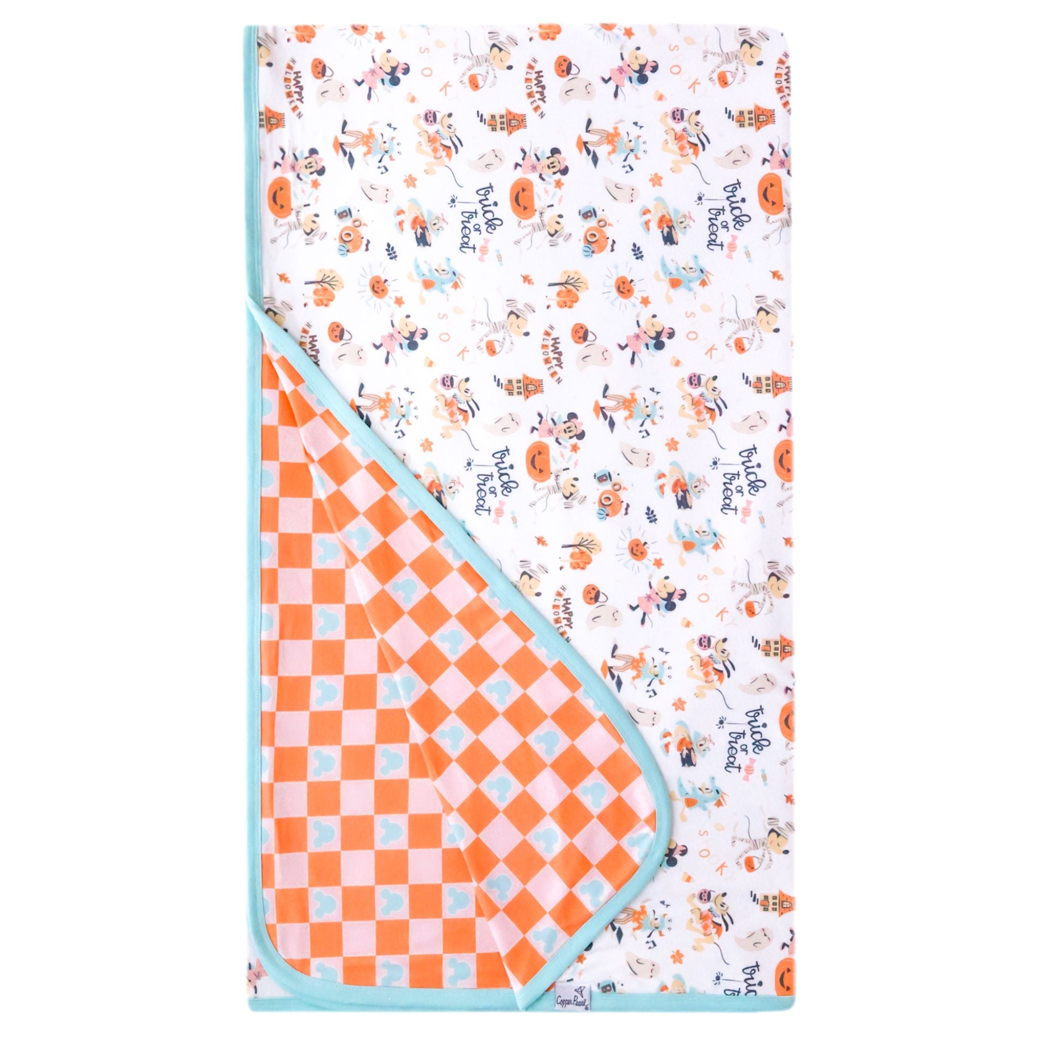 Three-Layer Jumbo Quilt - Mickey Mouse's Boo Bash – Copper Pearl