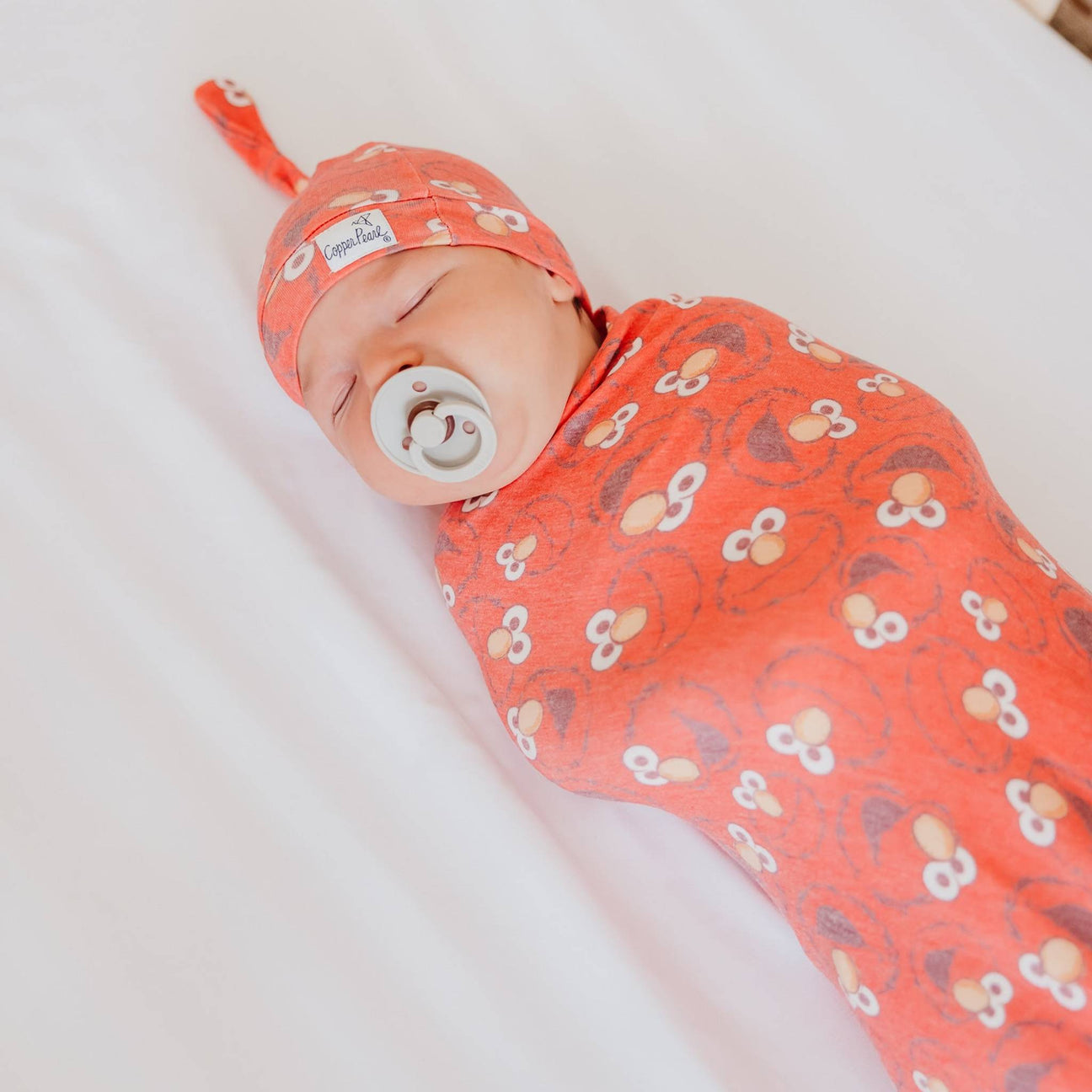 Premium Burp Cloths - Elmo – Copper Pearl