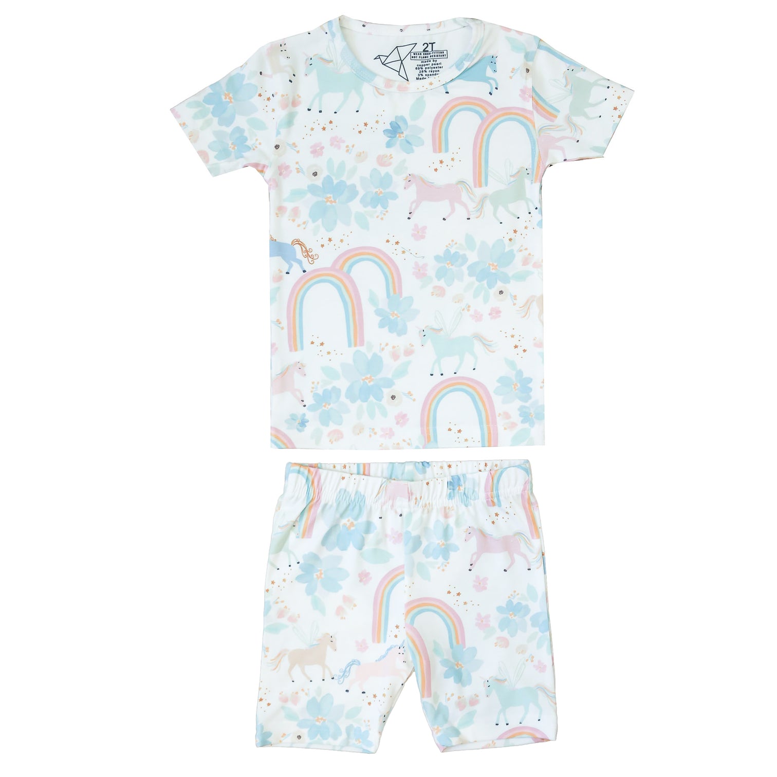 2pc Short Sleeve Pajama Set - Whimsy – Copper Pearl