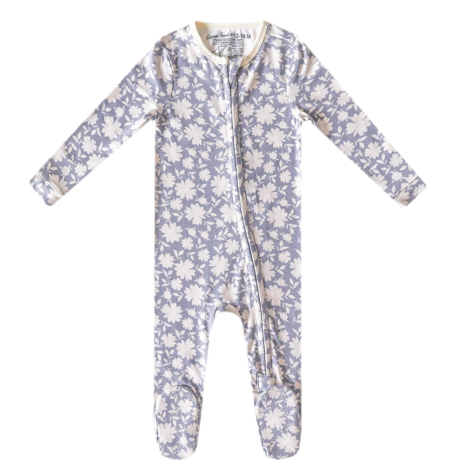 Zip-Up Footie Pajama - Lacie – Copper Pearl